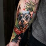 Tatuajes de Perros, diseños de patitas, pitbull, labradores, salchicas y más