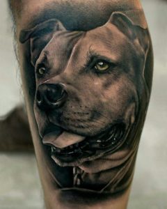Tatuajes de Perros, diseños de patitas, pitbull, labradores, salchicas y más