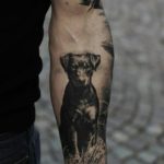 Tatuajes de Perros, diseños de patitas, pitbull, labradores, salchicas y más